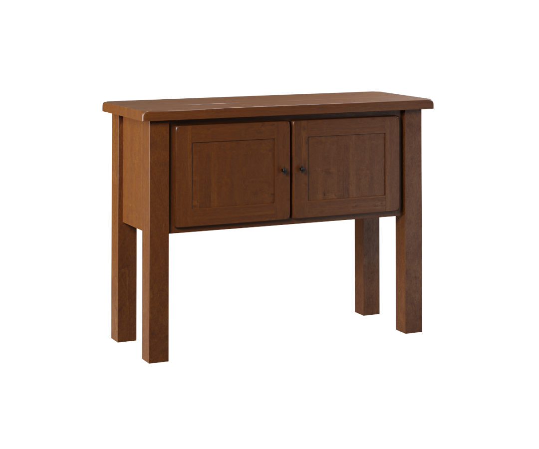 Sliding Barn Floor 3 Door Hutch - Miller House Furniture